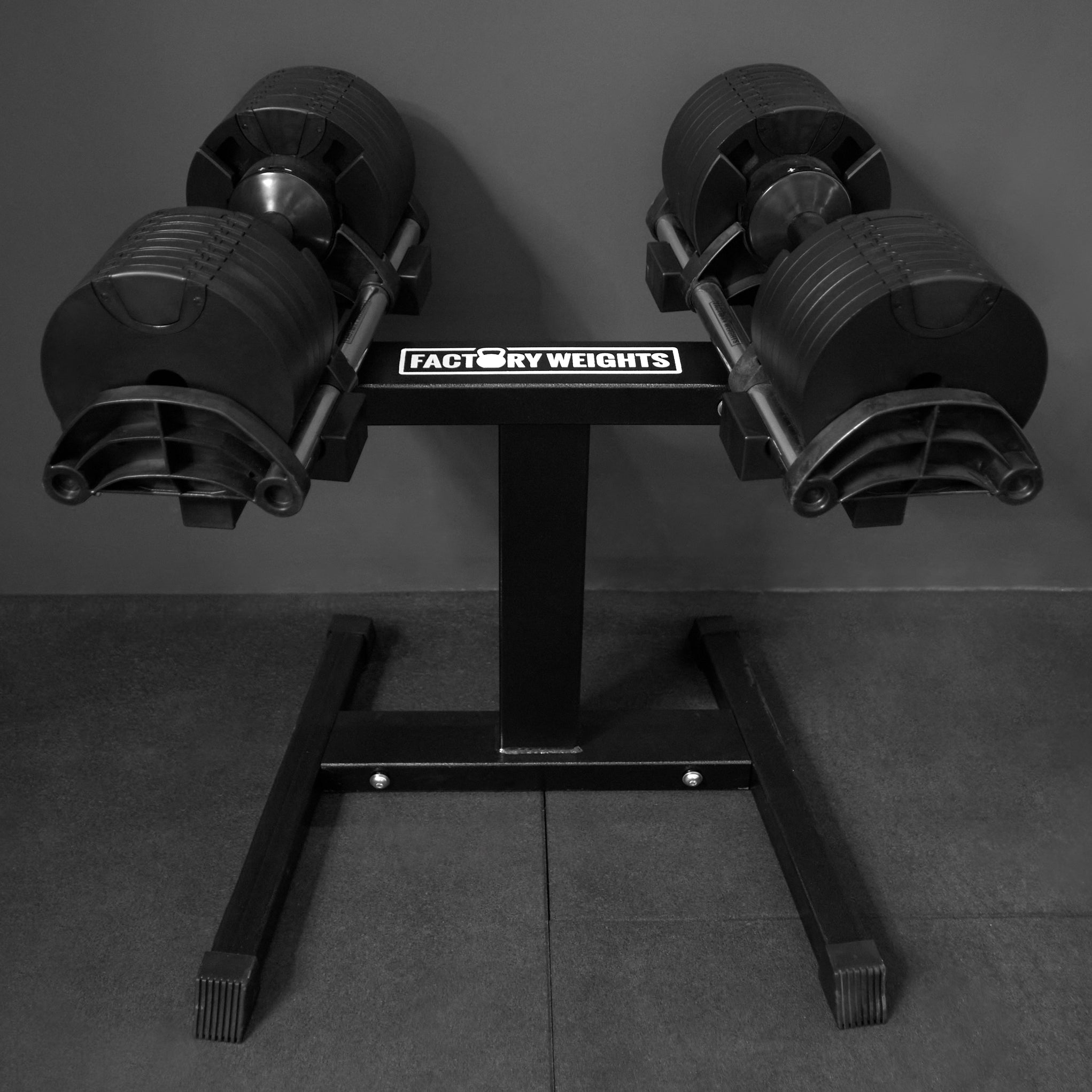 Quick-Select Adaptable Dumbbell Stand | Factory Weights