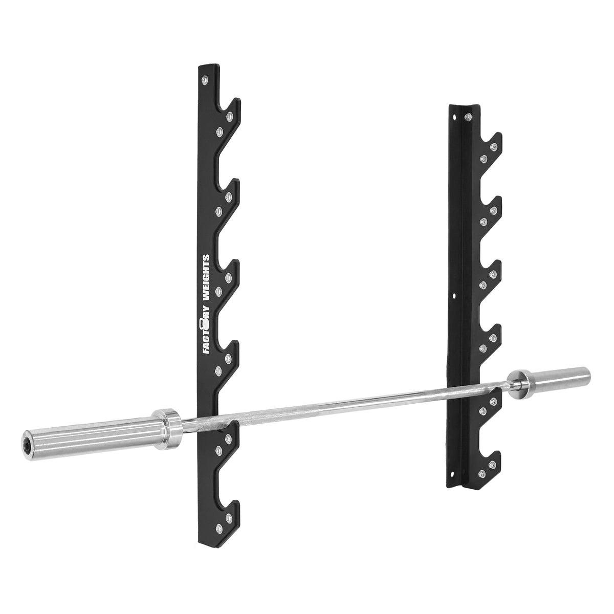 Barbell Wall Rack - Stylish Weight Storage | Factory Weights