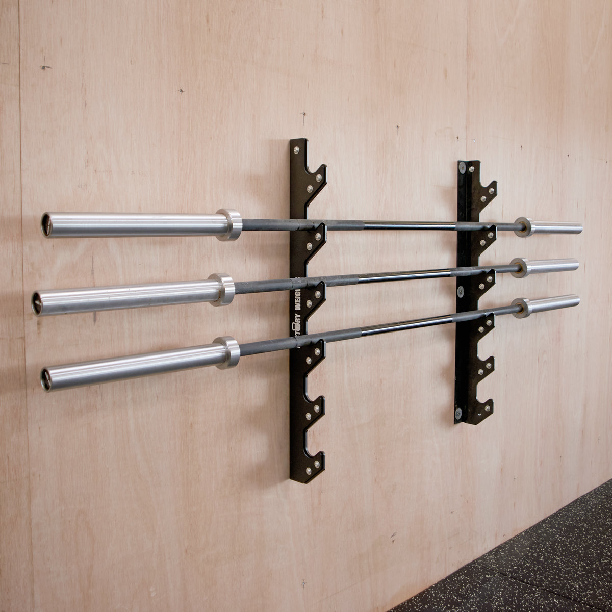 Barbell Wall Rack - Stylish Weight Storage | Factory Weights