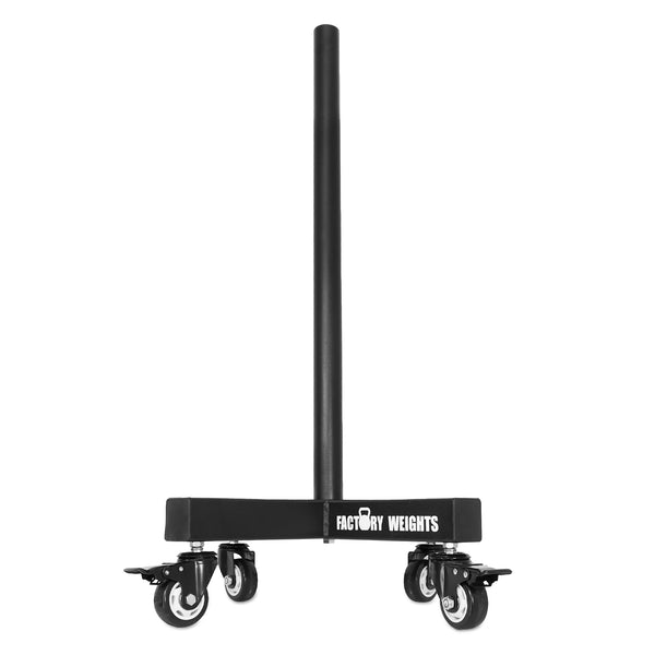 Bumper Plate Stacker Trolley for 2" Plates | Factory Weights