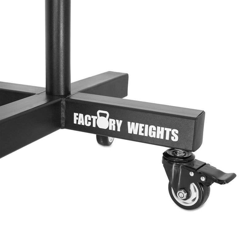 Bumper Plate Stacker Trolley