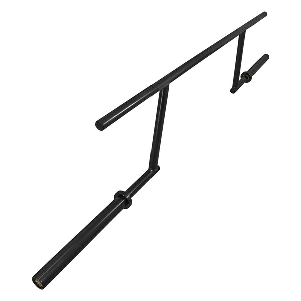 Black Zinc Cam Bar: Unique Cambered Bar | Factory Weights