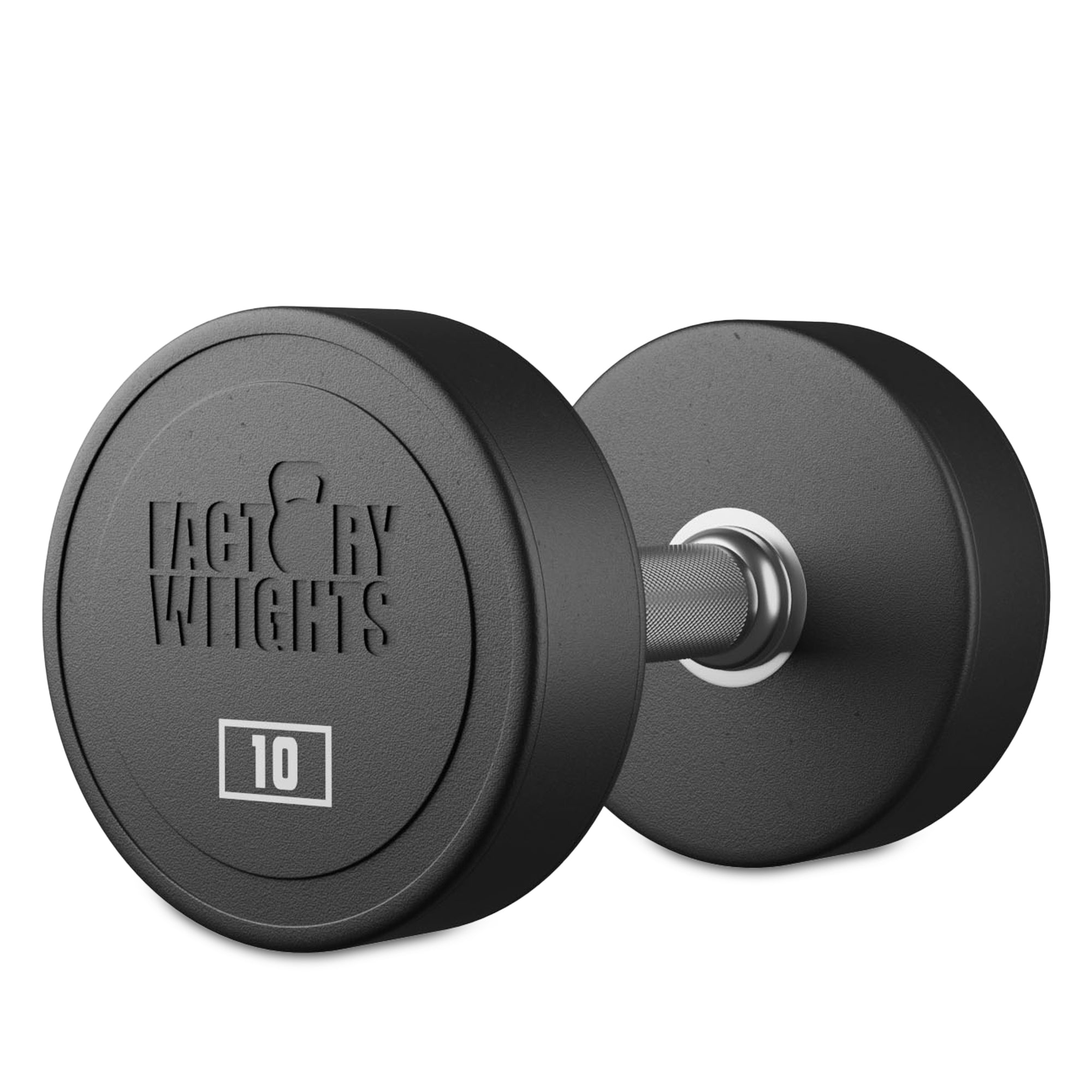Pair of Commercial Urethane Dumbbells | Factory Weights