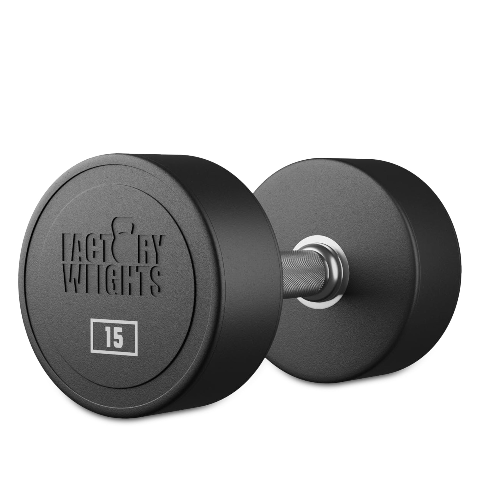 Pair of Commercial Urethane Dumbbells | Factory Weights