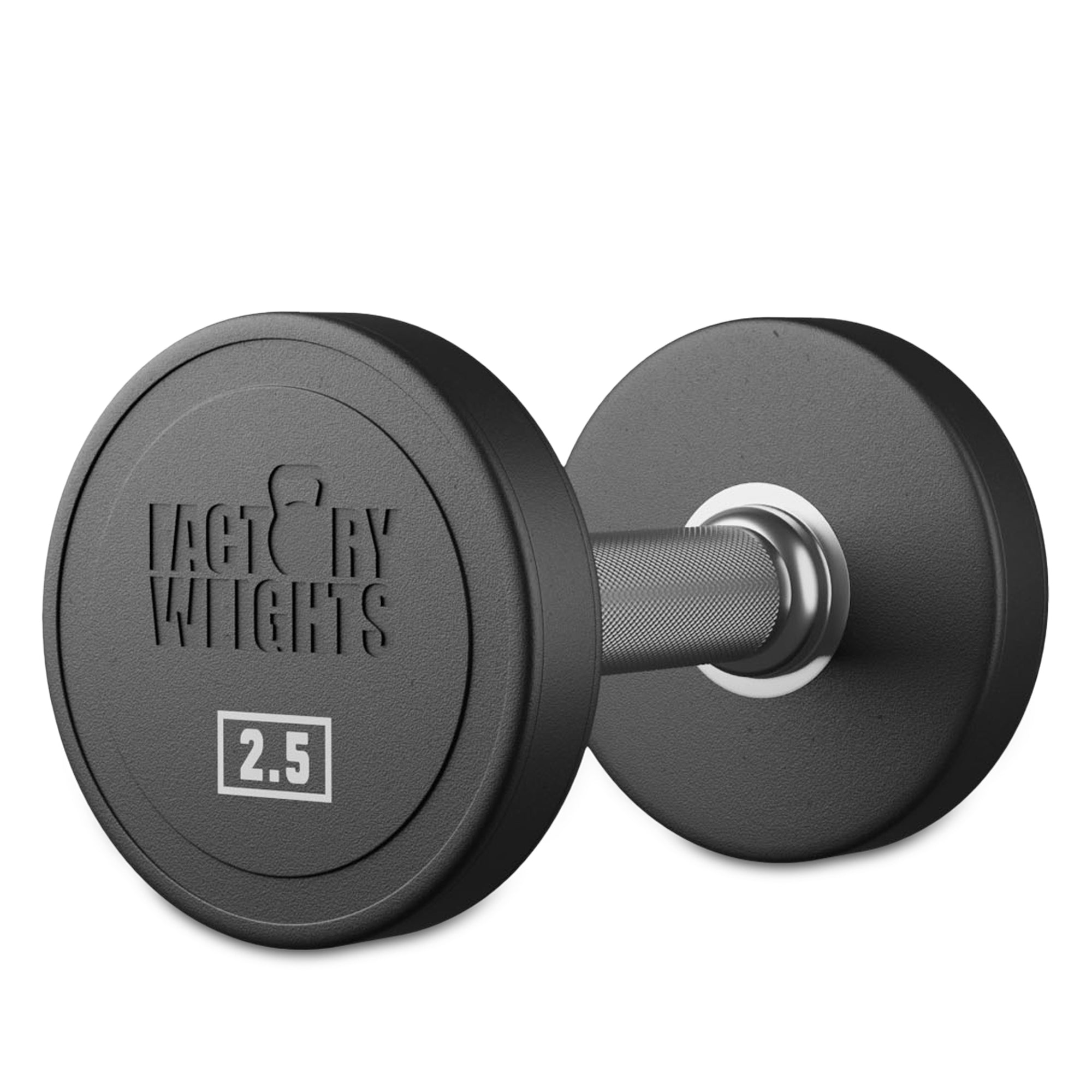 Pair of Commercial Urethane Dumbbells | Factory Weights