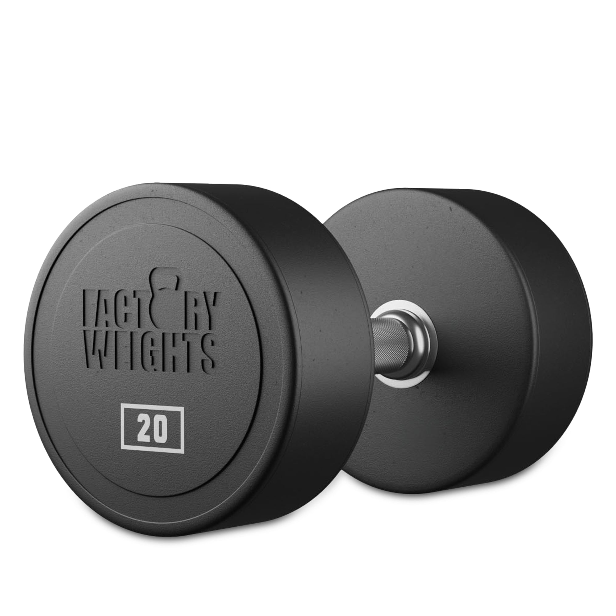 Pair of Commercial Urethane Dumbbells | Factory Weights