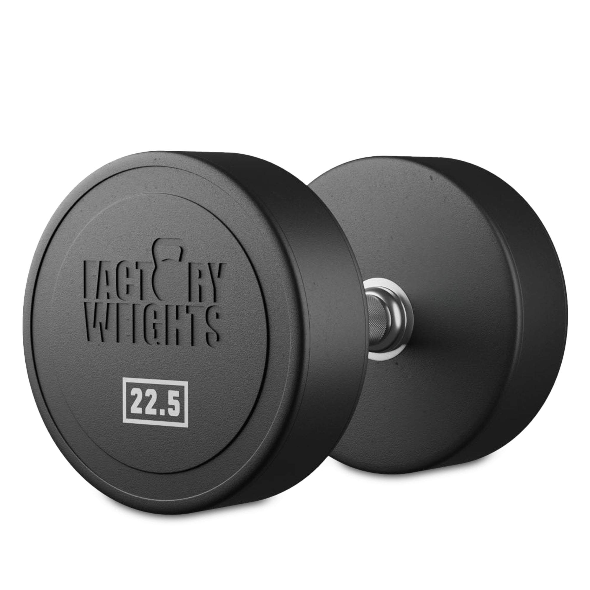 Pair of Commercial Urethane Dumbbells | Factory Weights