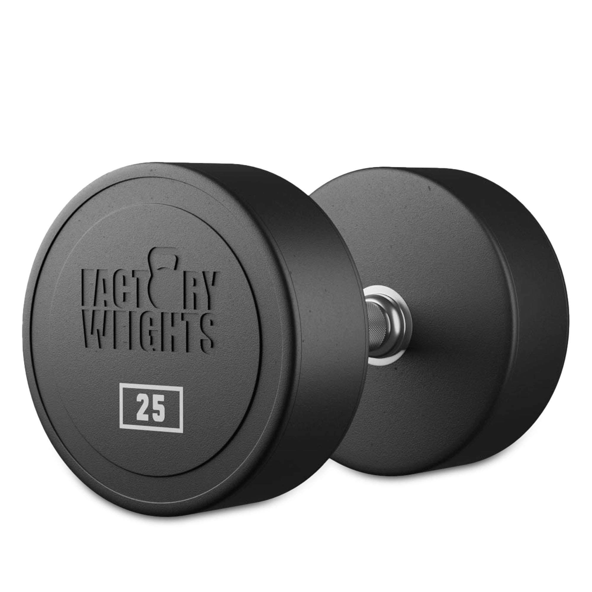 Pair of Commercial Urethane Dumbbells | Factory Weights