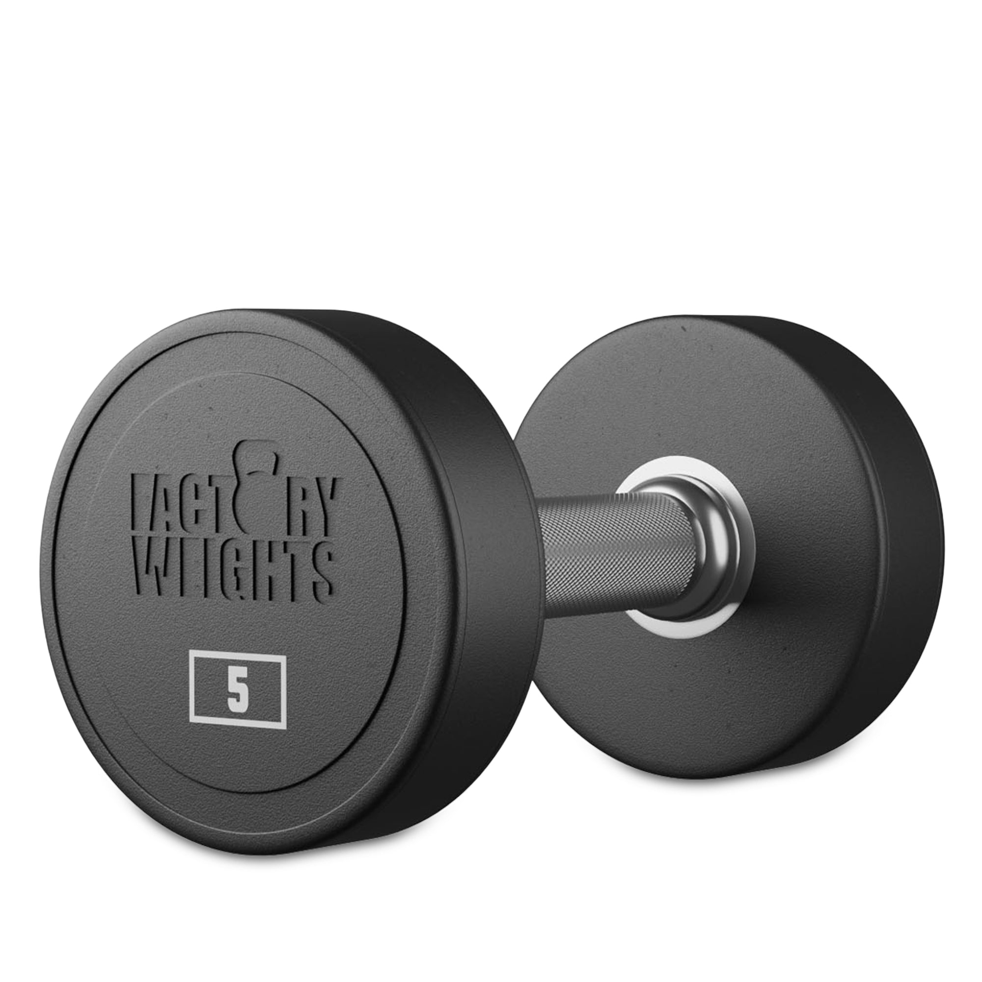 Pair of Commercial Urethane Dumbbells | Factory Weights