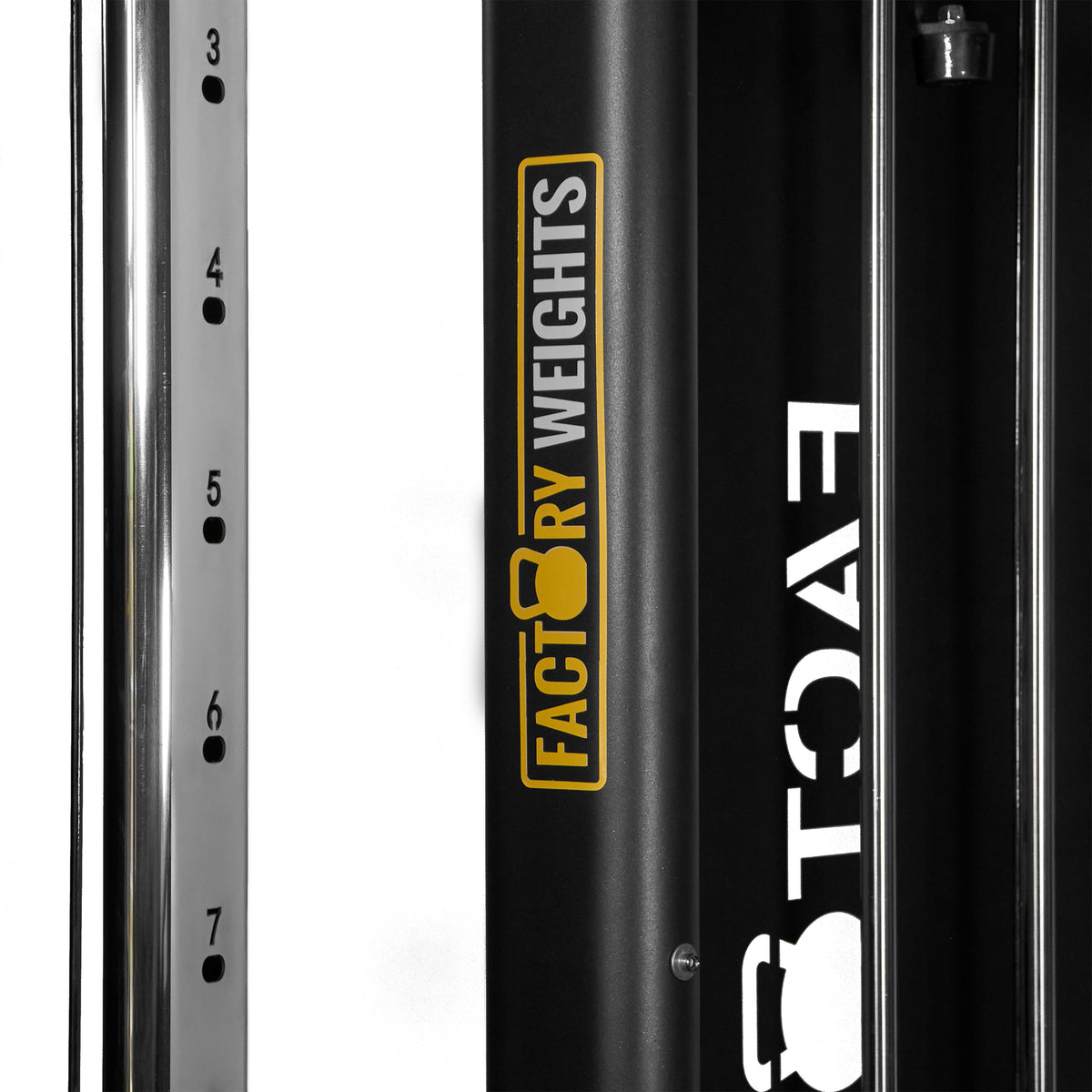 Robust Dual Cable Pulley Stack - Long Life | Factory Weights