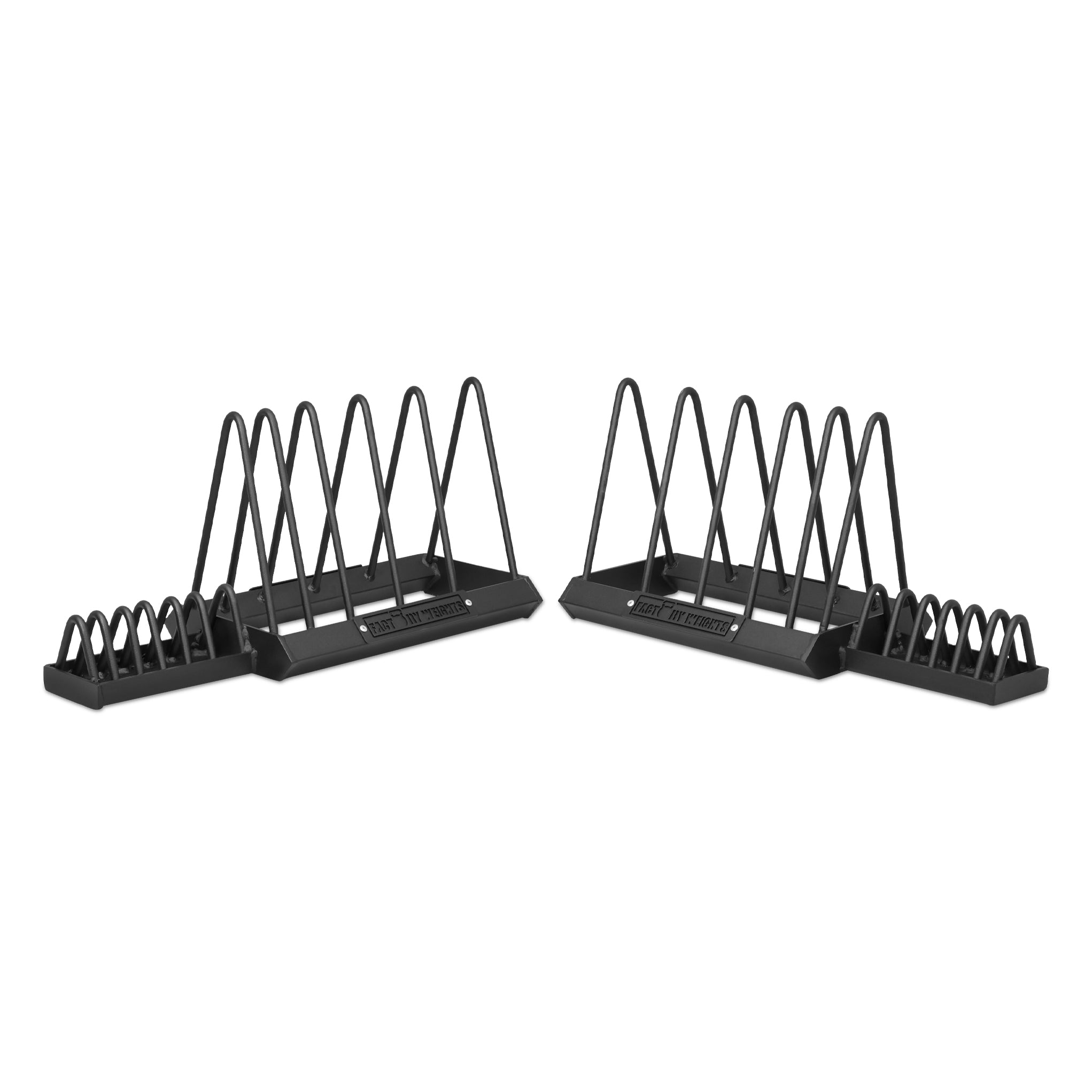 Dual Toaster Rack - Bumper Plate Storage | Factory Weights