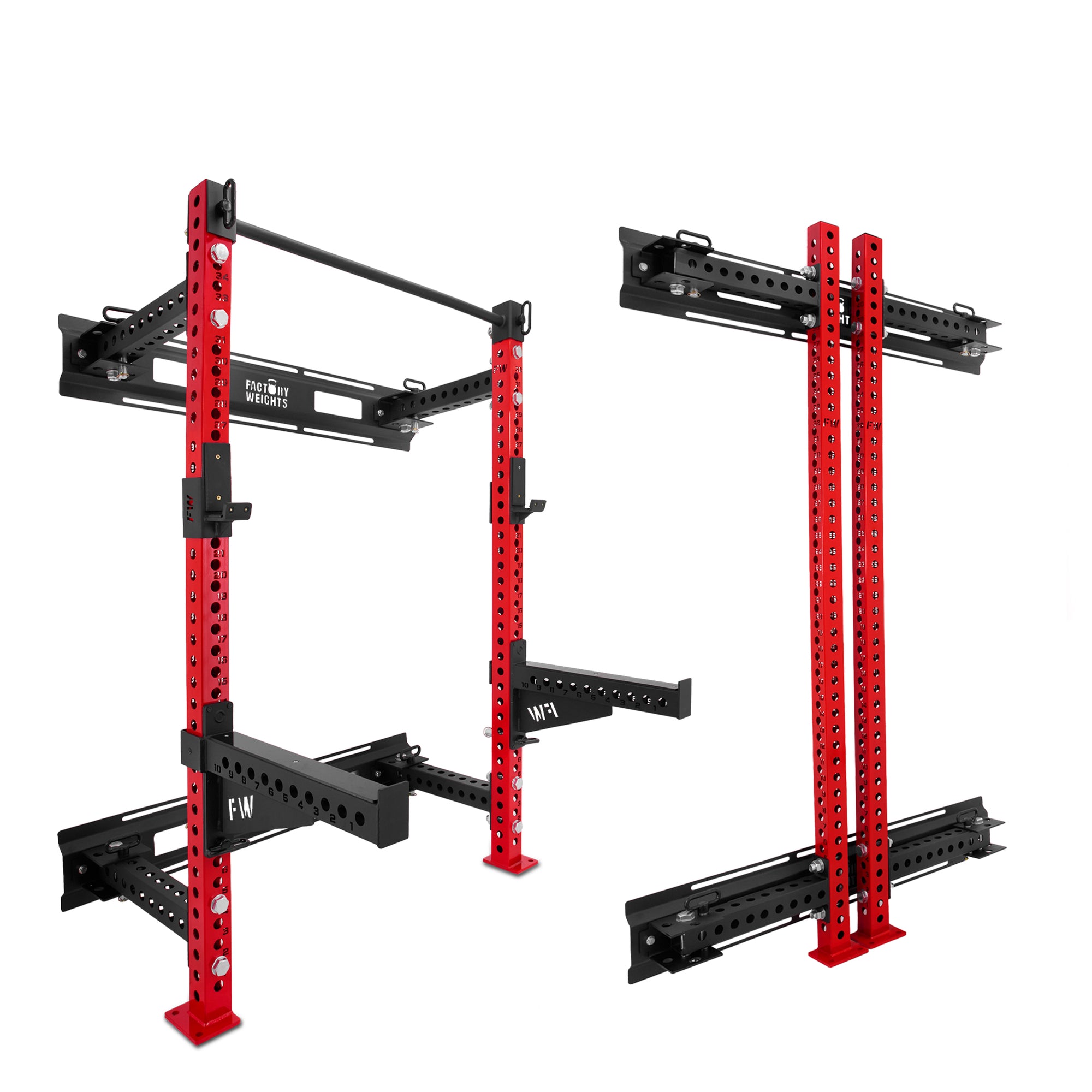 Short Folding Wall Rack - Our Products | Factory Weights