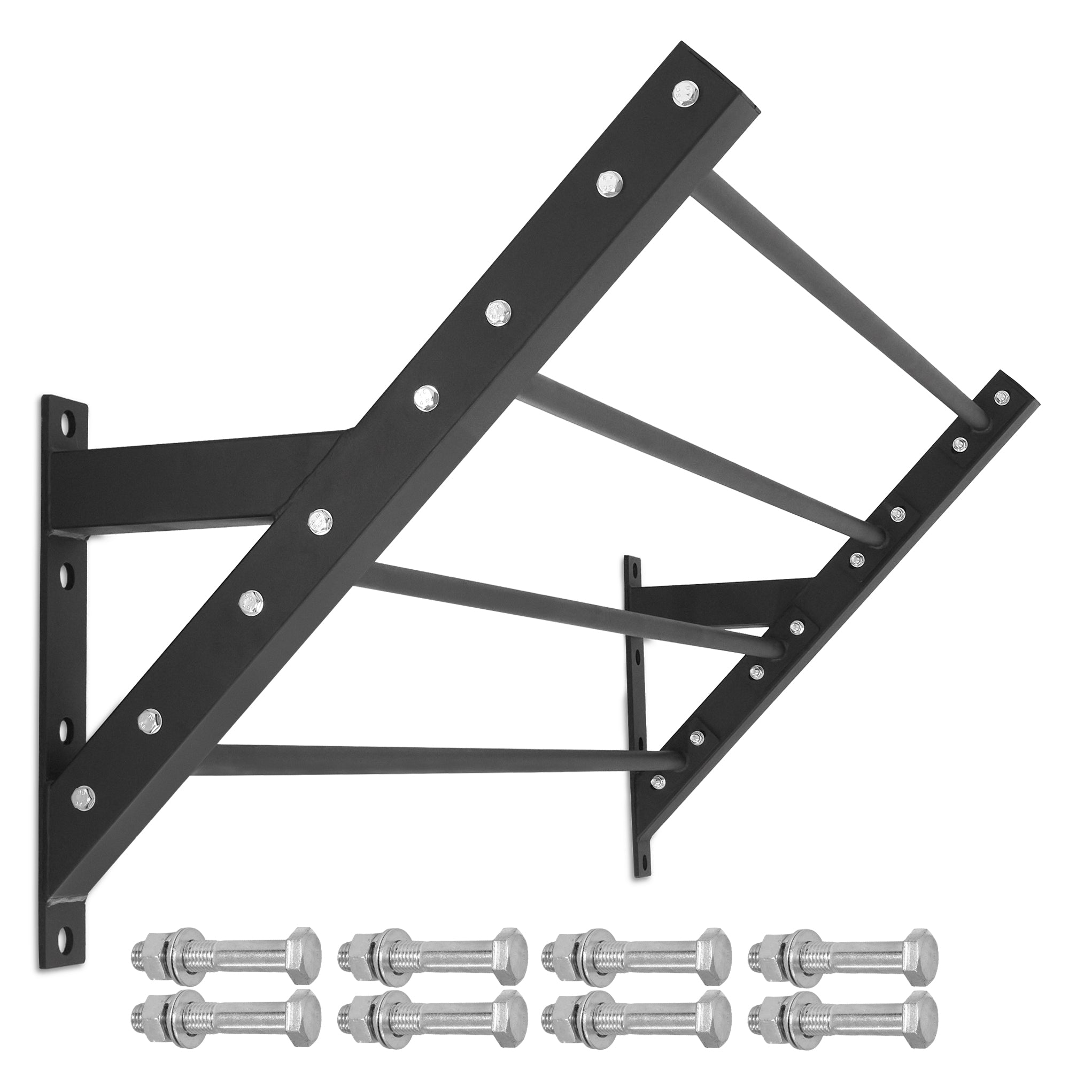 Rack-Compatible Steel Level-Up Pull-Up Bar | Factory Weights