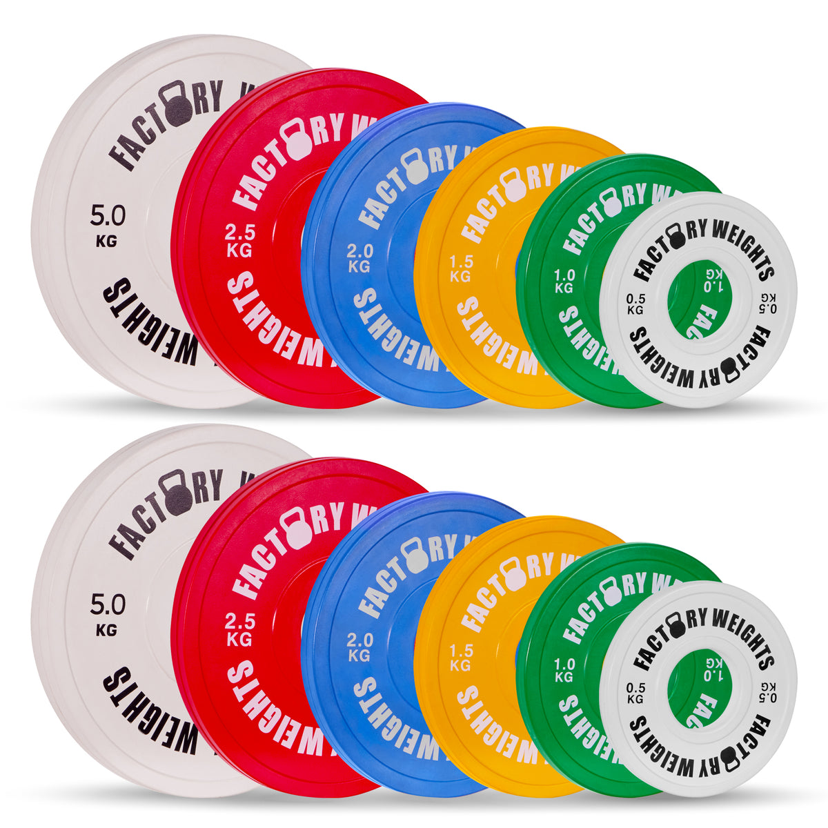 Pair of Olympic Change Plates (Asstd) | Factory Weights