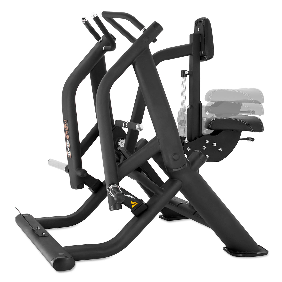 Plate Loaded Row Machine - Durable Build | Factory Weights