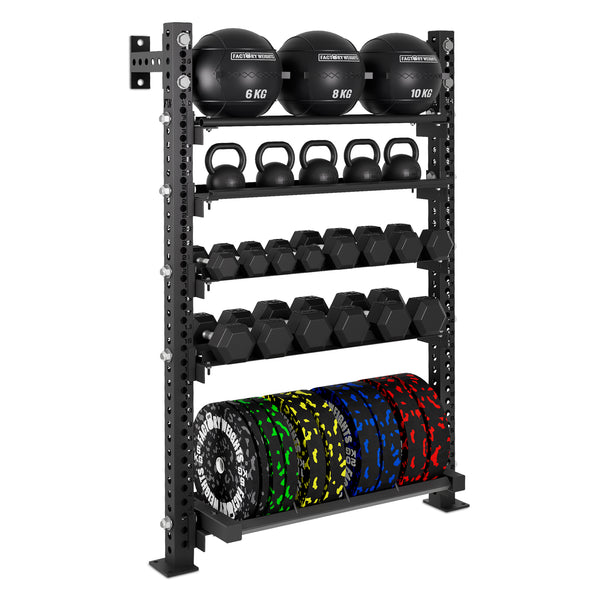 Pro Storage Rack: Wall Mount/Freestanding | Factory Weights