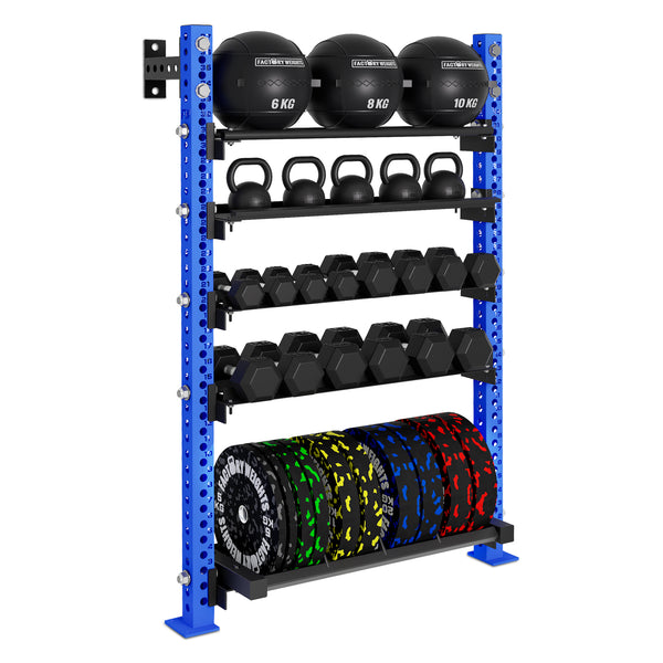 Pro Storage Rack: Wall Mount/Freestanding | Factory Weights