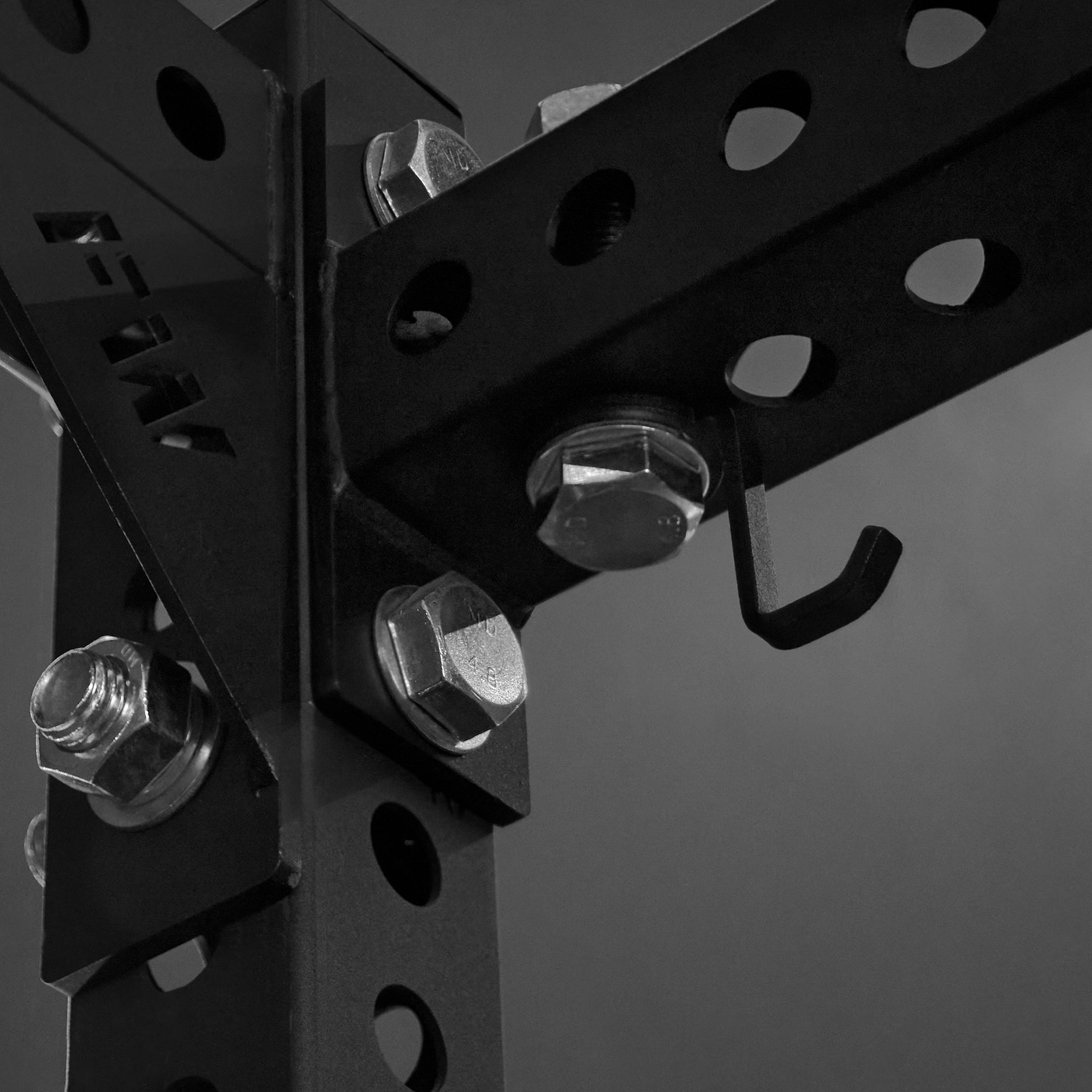 Rack Mounted Storage Hooks