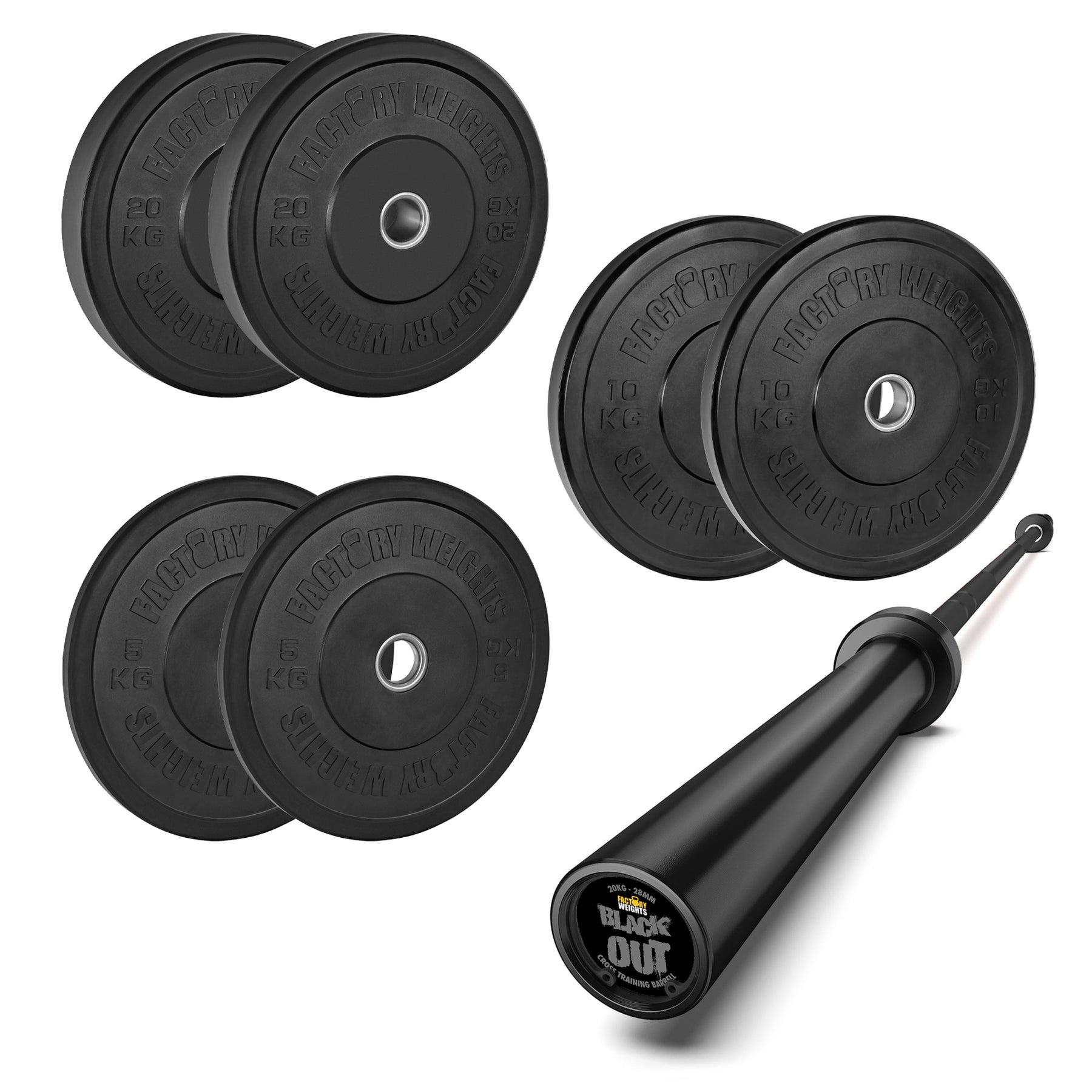 Barbell & Plate Sets for Strength Training | Factory Weights