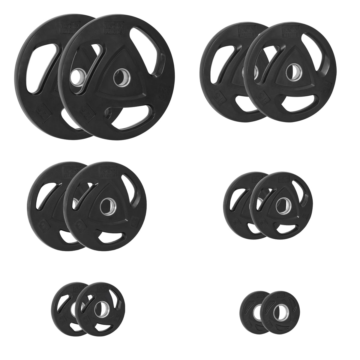 Rubber Weight Plate & Barbell Set Overview | Factory Weights