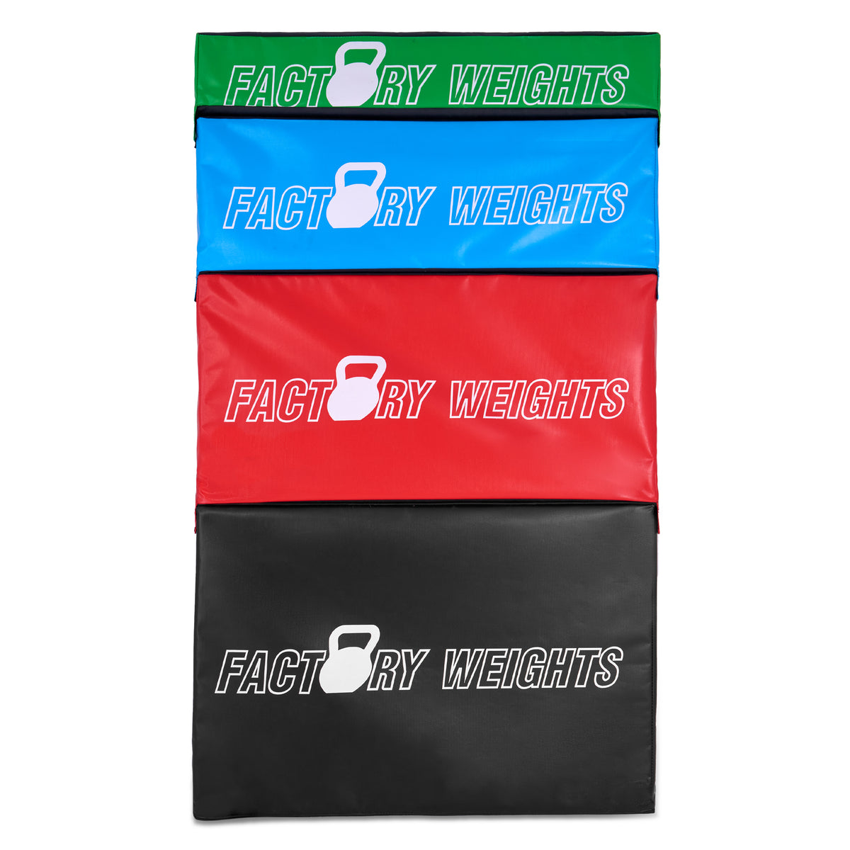 Stackable Soft Plyo Jump Boxes - 70x70cm | Factory Weights