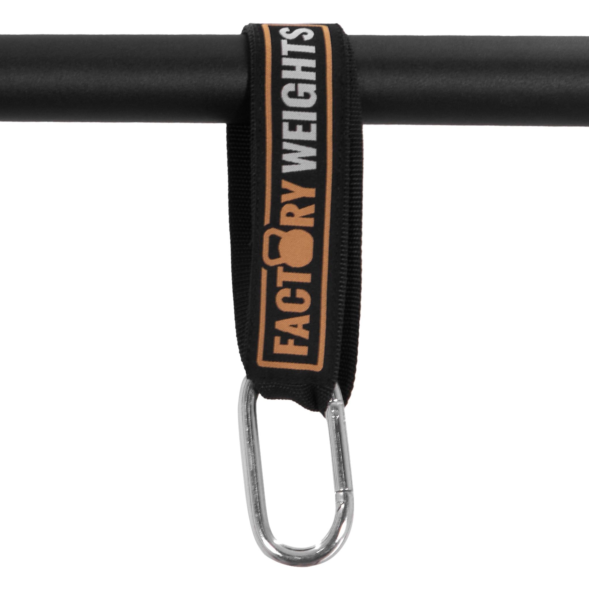 Industrial Nylon Strap & Carabiner: 30cm | Factory Weights
