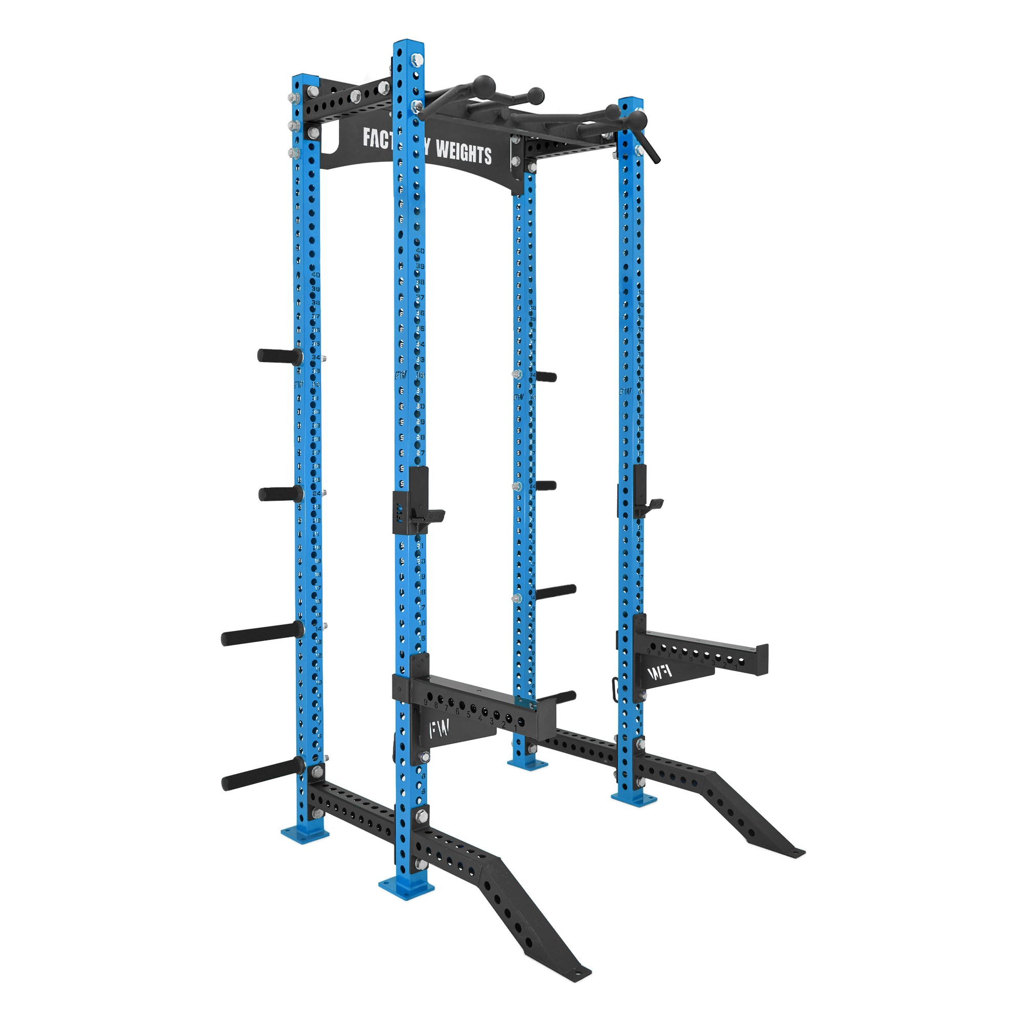 Tall FW Steel Half Rack with Pull Up Bar | Factory Weights