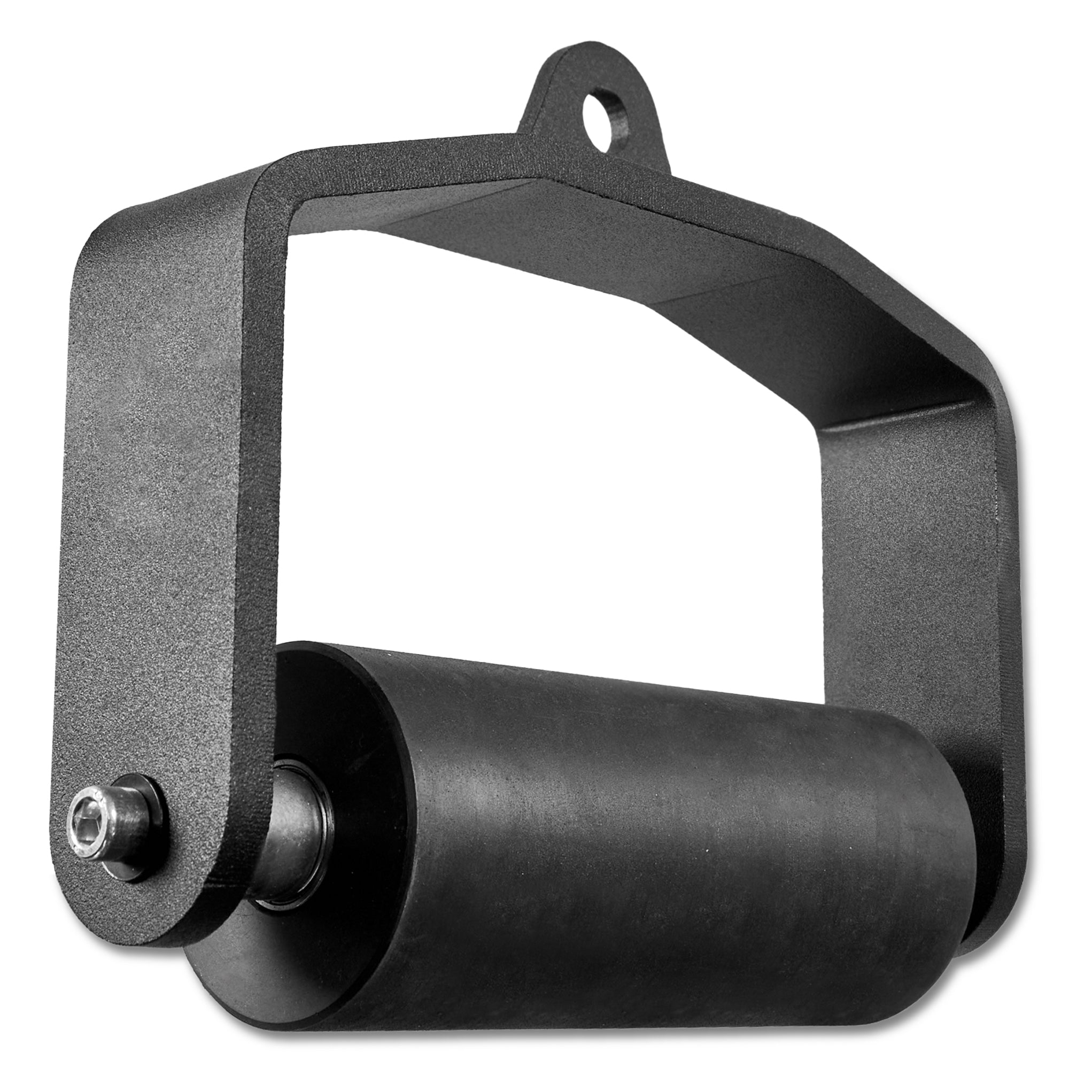 Thick Grip Rolling Handle: Black Finish | Factory Weights