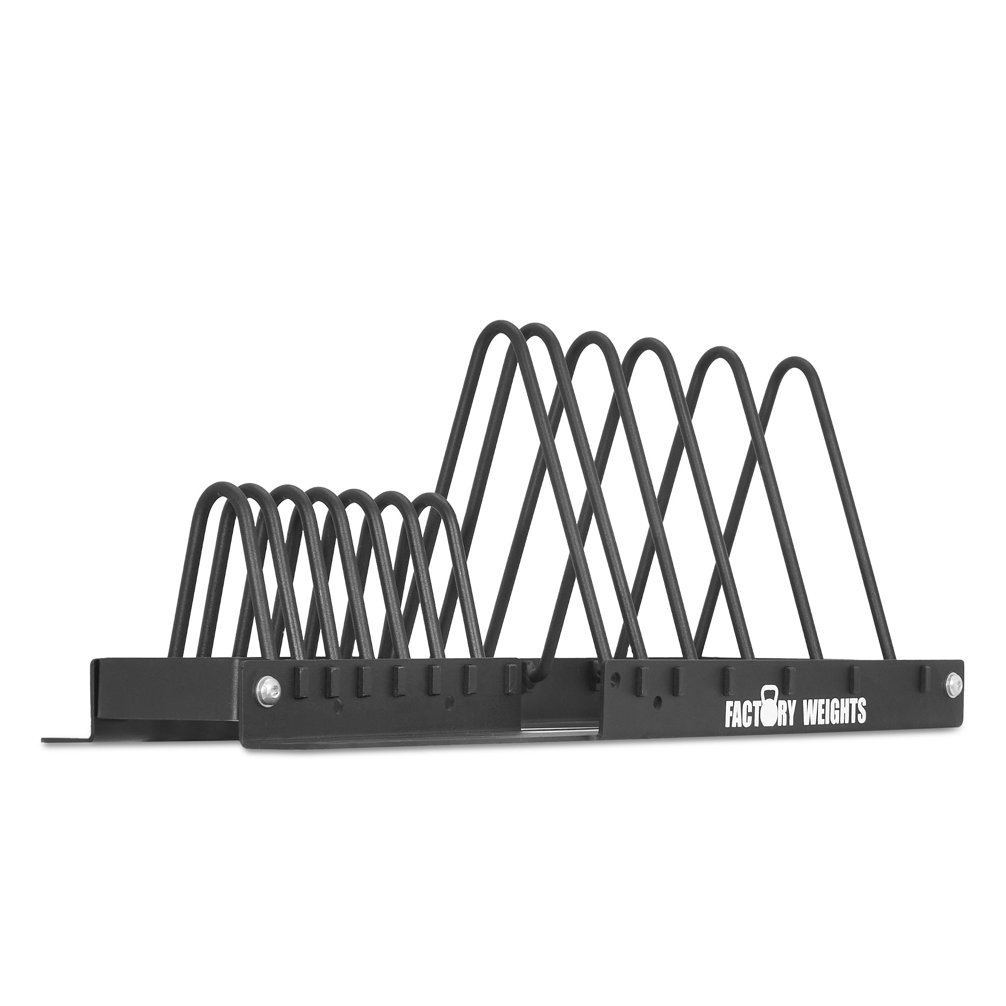 Dual Toaster Rack - Bumper Plate Storage | Factory Weights