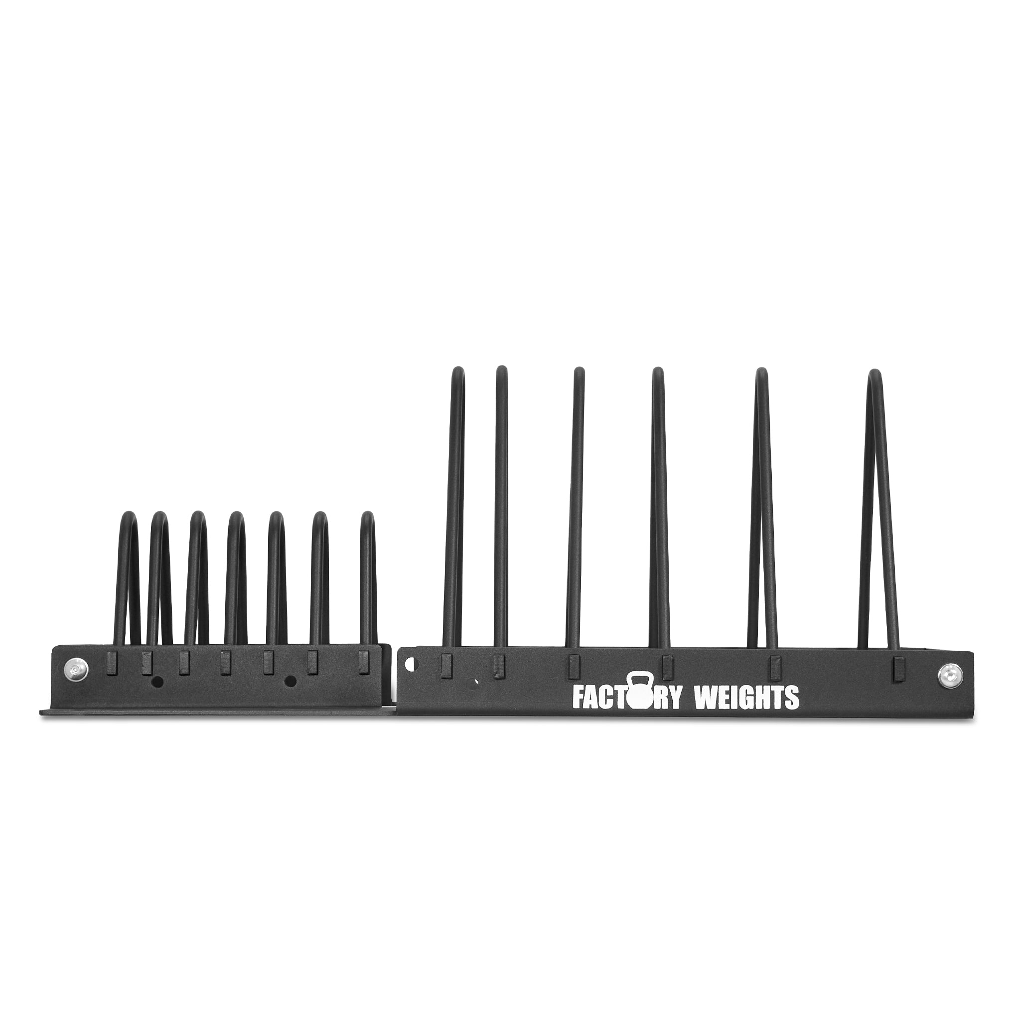 Dual Toaster Rack - Bumper Plate Storage | Factory Weights