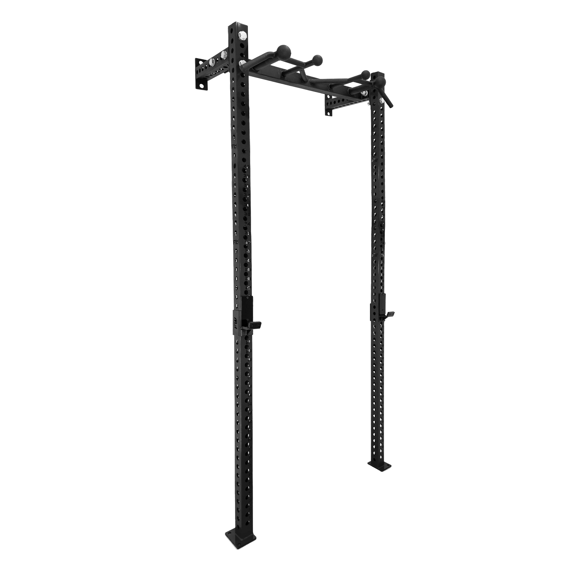 Tall Wall Rack Black - H 275cm - W 132cm | Factory Weights