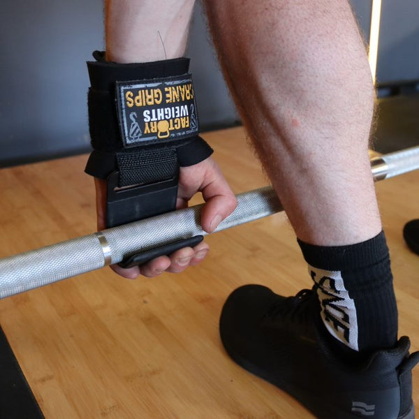 Industrial Strength Crane Grips (Pair) | Factory Weights