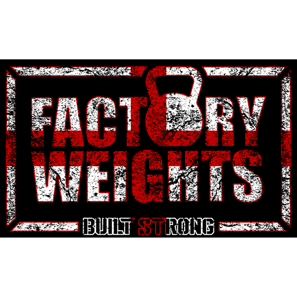 Factory Weights Gym Banner Flag
