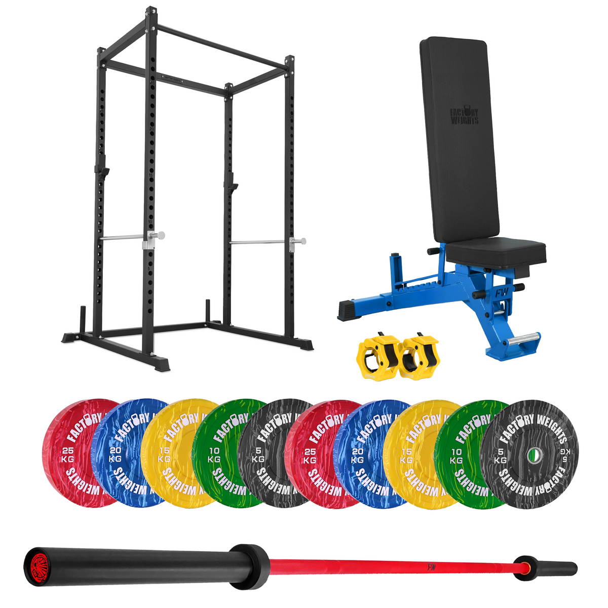 The FW Home Gym Builder Tool & Add-Ons | Factory Weights