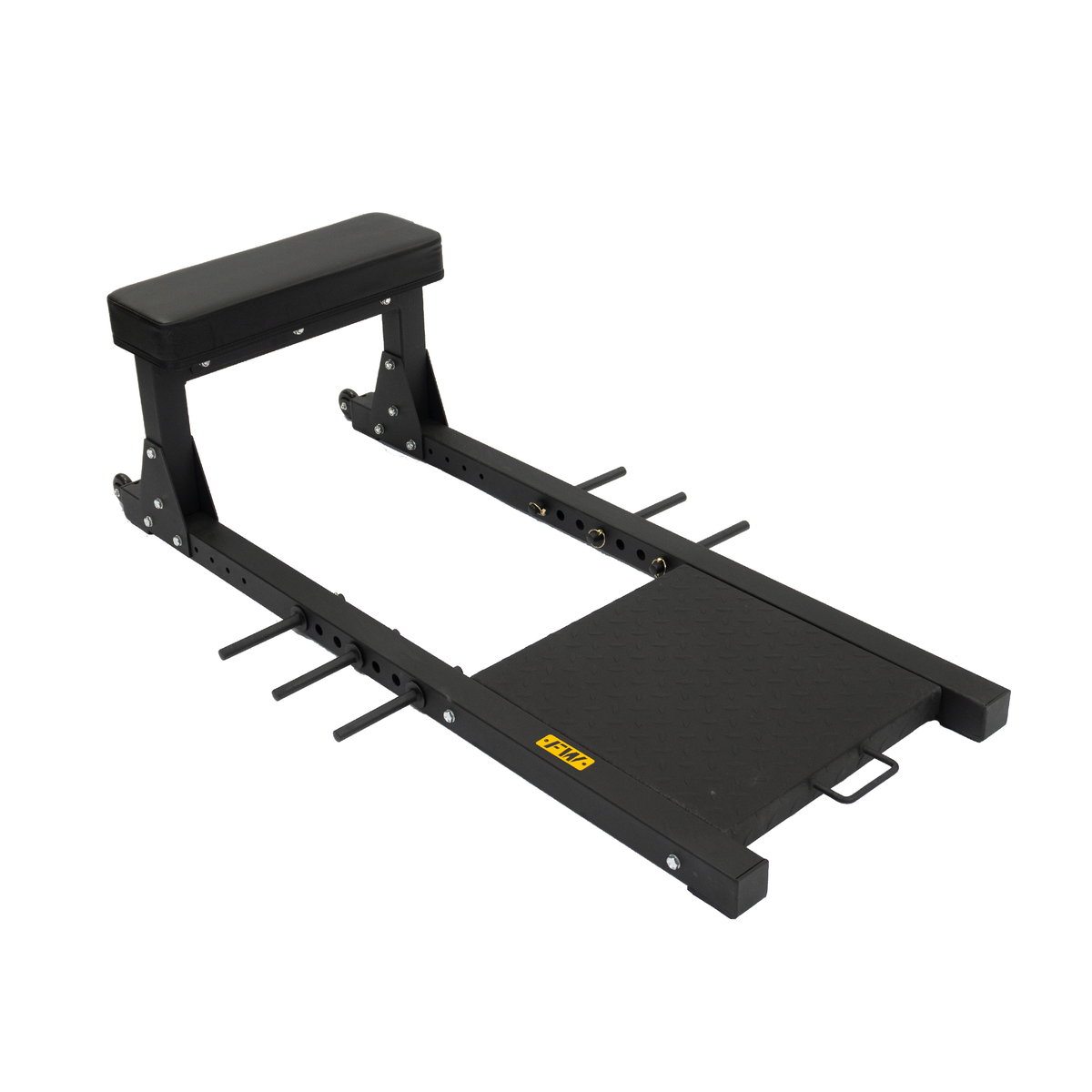 Commercial/Home Gym Steel Hip Thrust Bench | Factory Weights