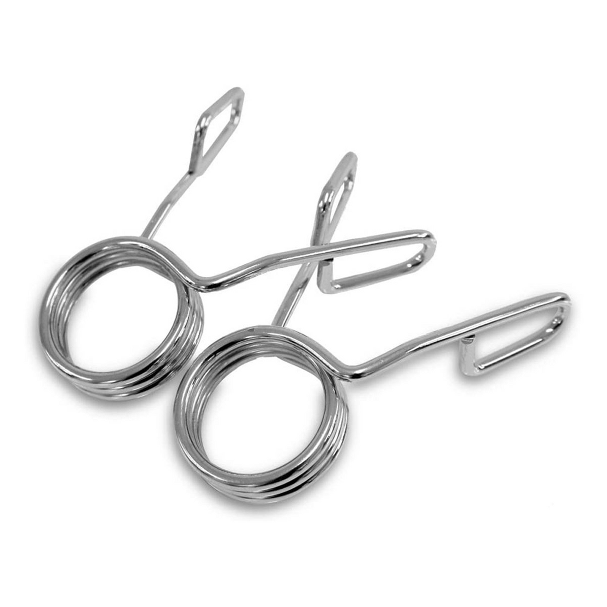 Pair of Olympic Barbell Spring Collars | Factory Weights